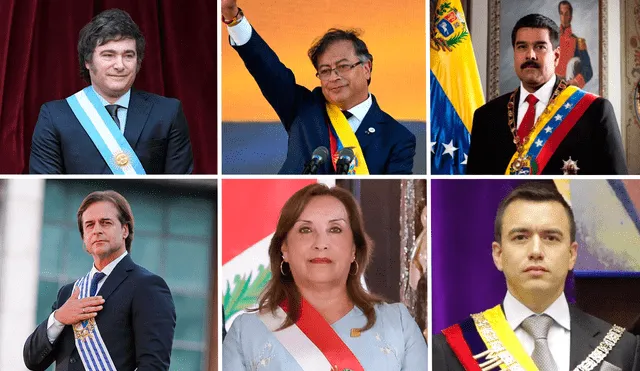 La popularidad de los presidentes en Suramérica: Noboa en el tope ...